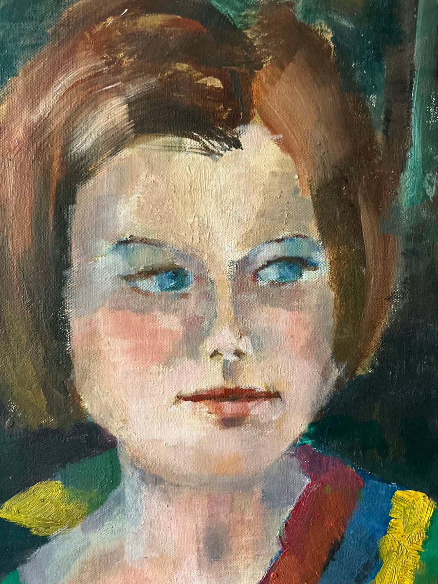 Portrait “lady in Red” – The Rustic Shack